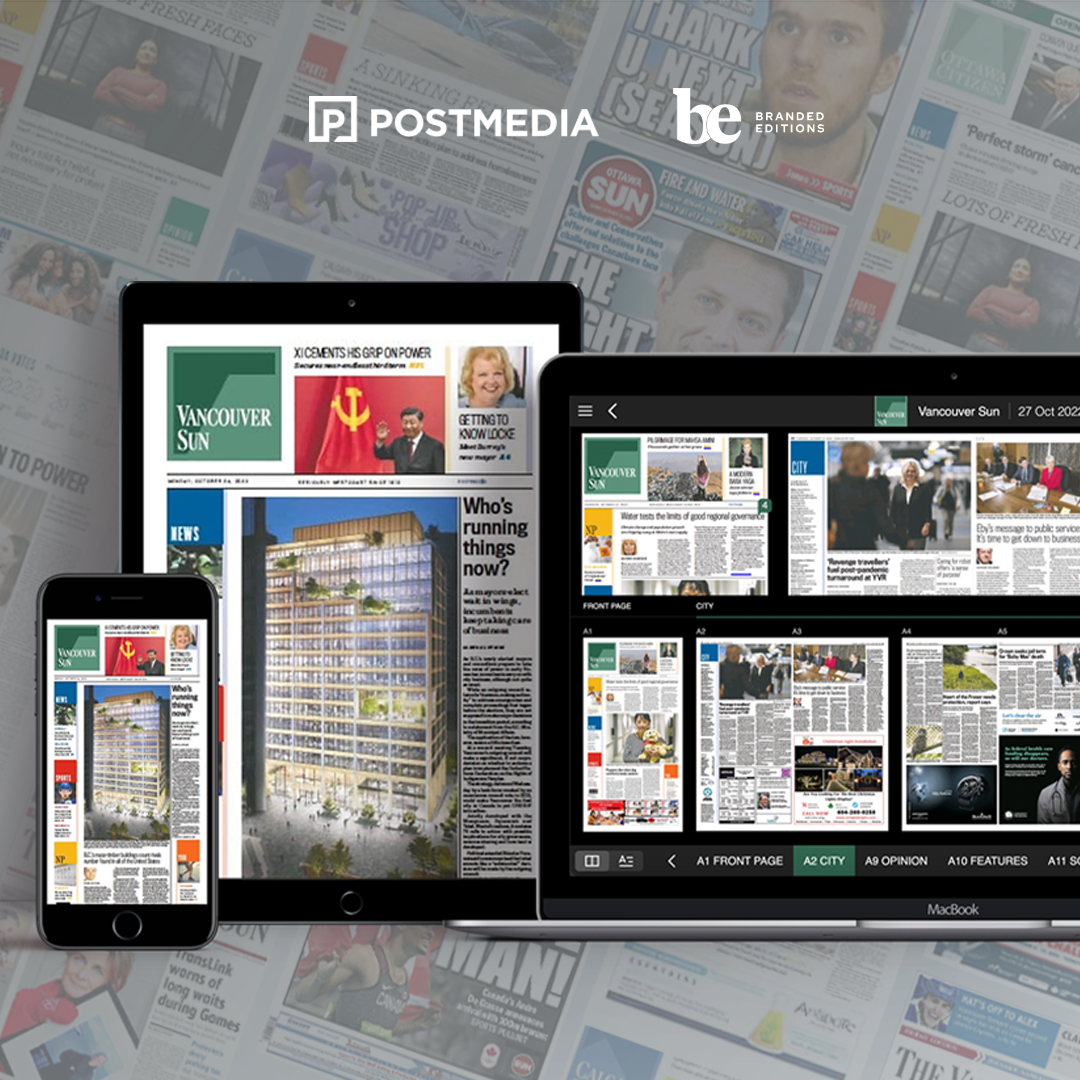 Postmedia and the Digital Distribution era - Branded Editions